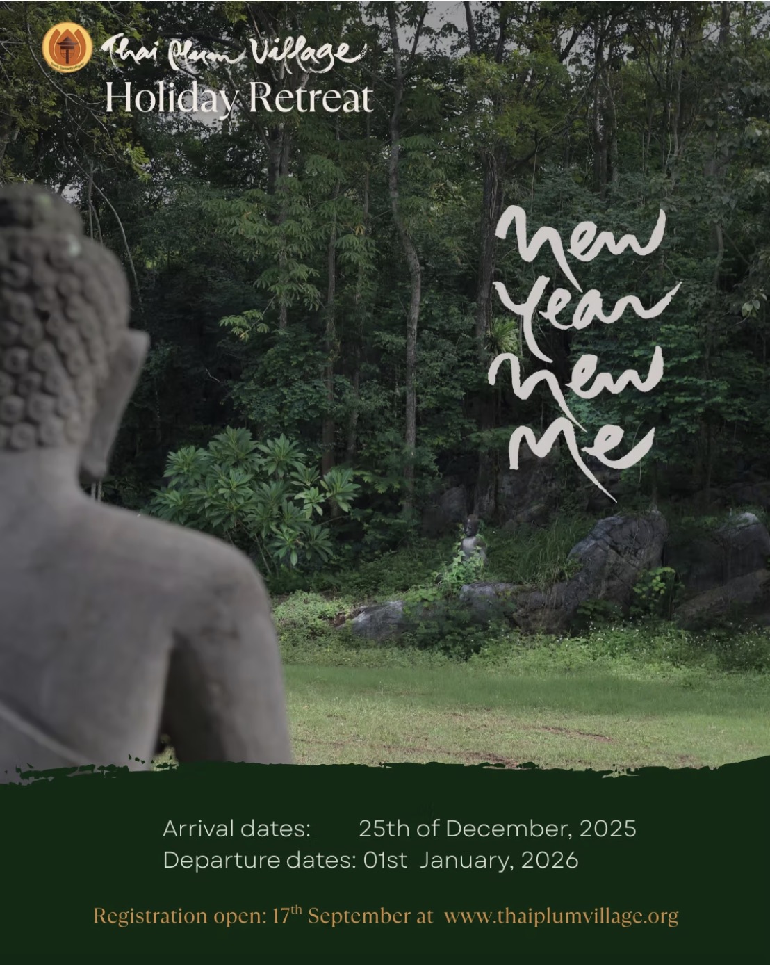 Holiday Retreat 2025 : New Year New Me – Komunitas Zen Plum Village